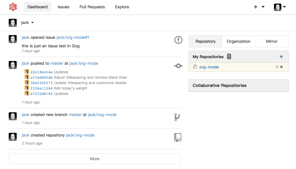 Private Git Hosting Using Gogs On Amazon Lightsail Jack Batys Weblog Archive 2000 2020